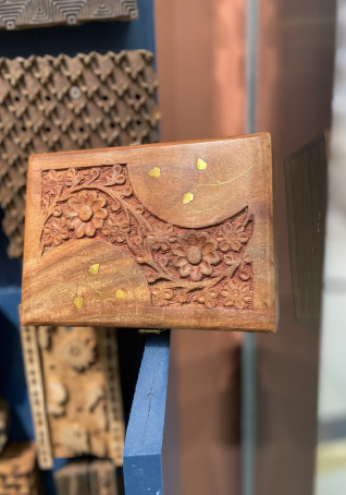 Hand Carved Box by Studio Inaara | Inaara